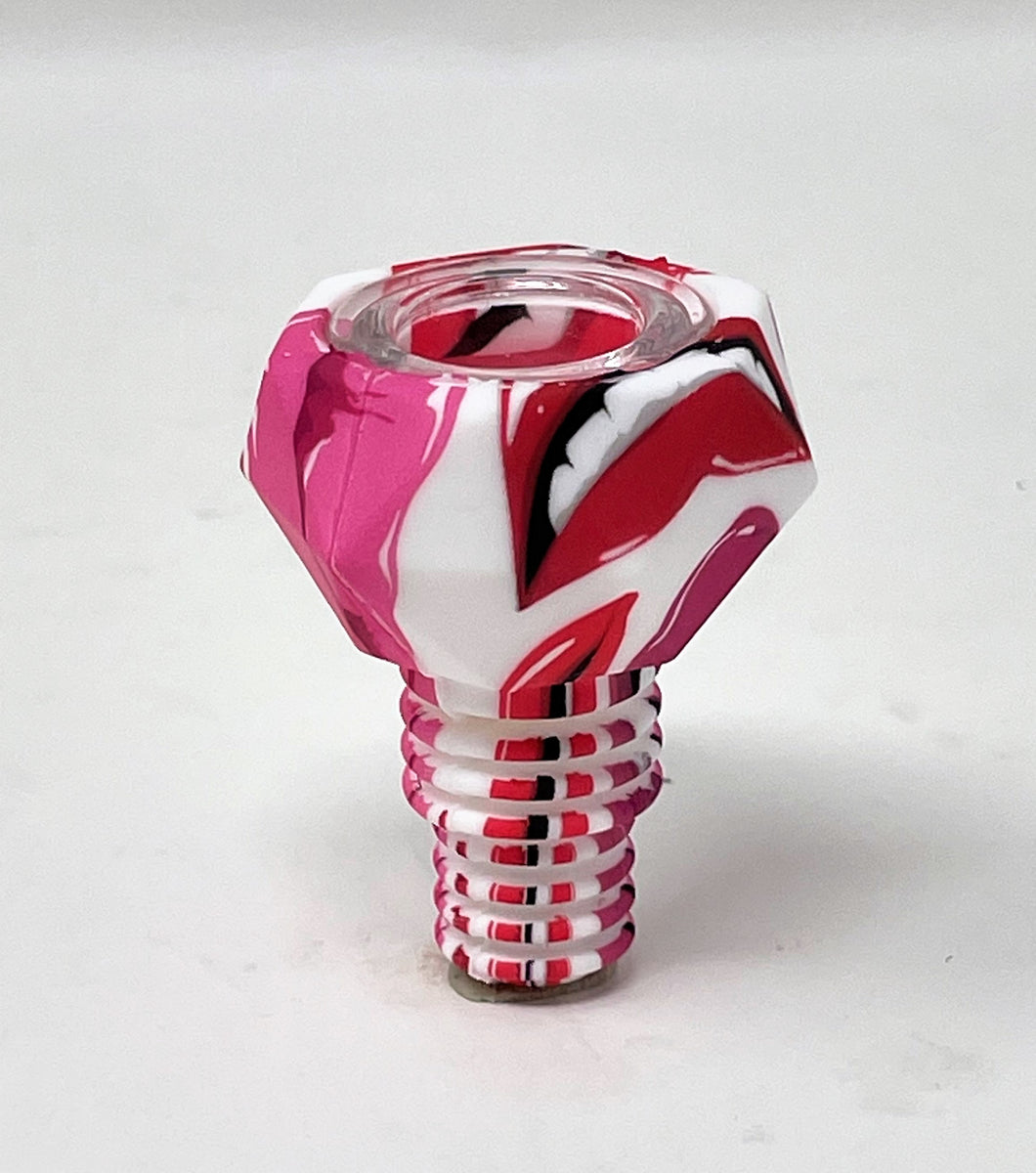 Silicone Detachable Bong Mouth/Lips Design