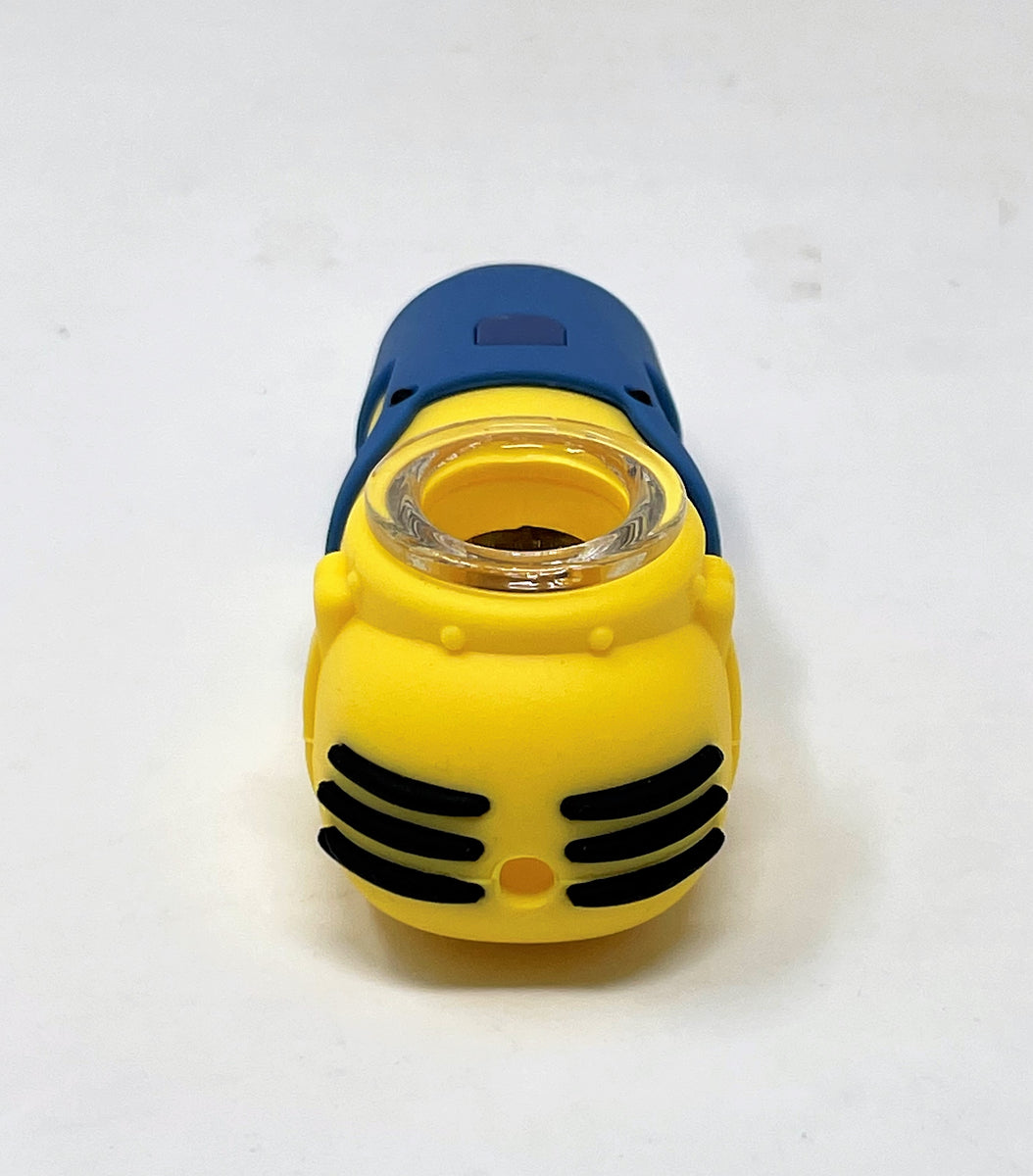 Collectible Minion Silicone 4" Hand Pipe Bowl