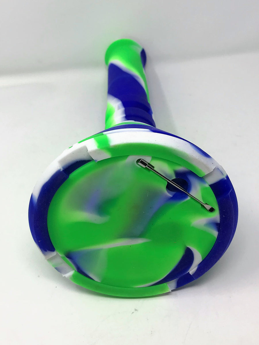 New 12" Silicone Unbreakable Best Beaker Bong Quart Banger + 2 bowls