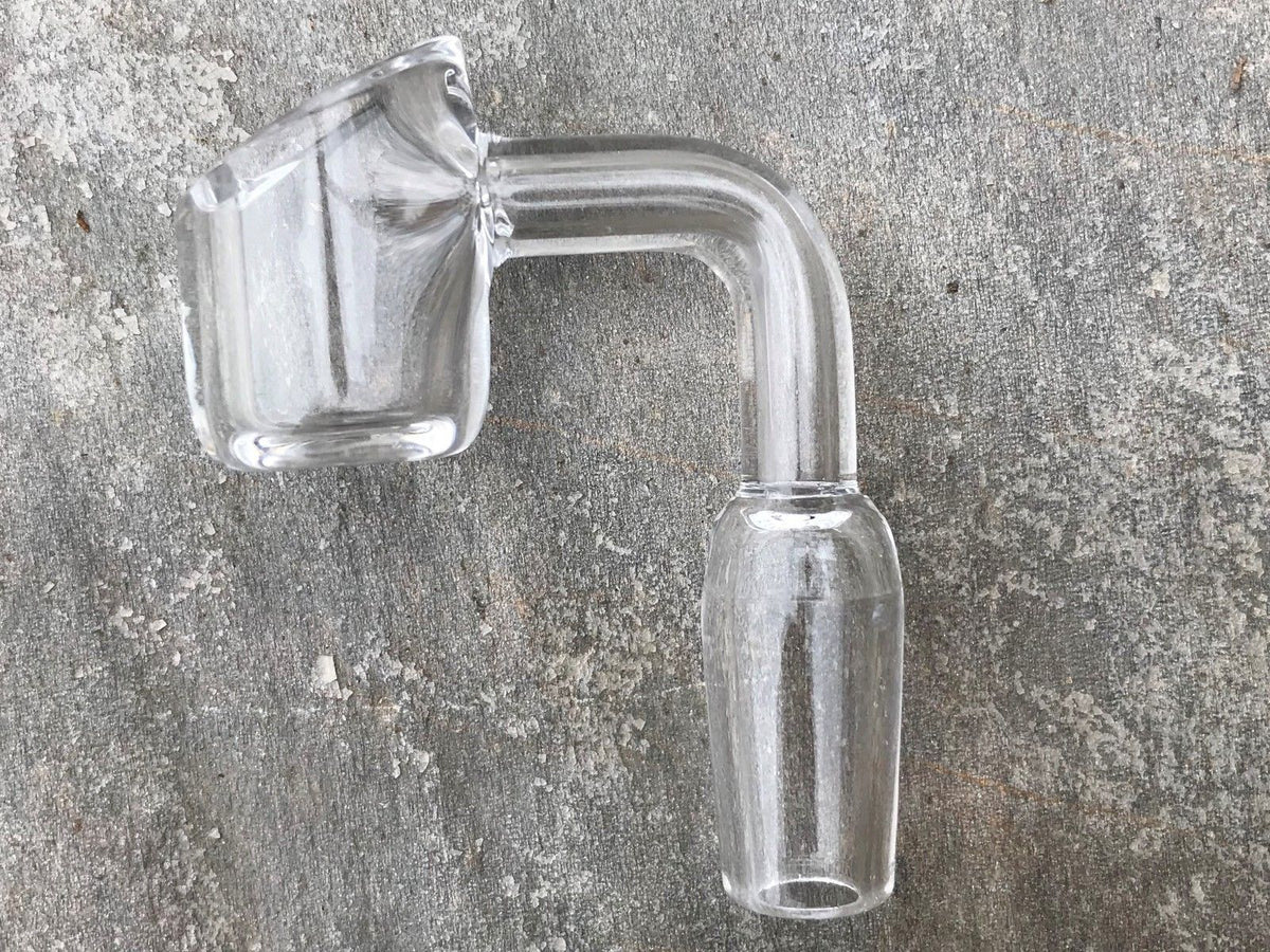 14mm Male Thick Quartz Banger - 90 Degree