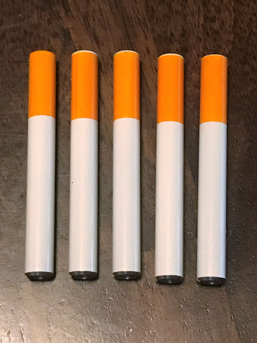 NEW! Aluminum Bat 3" Cigarette One Hitter Pipe (5 Pack)